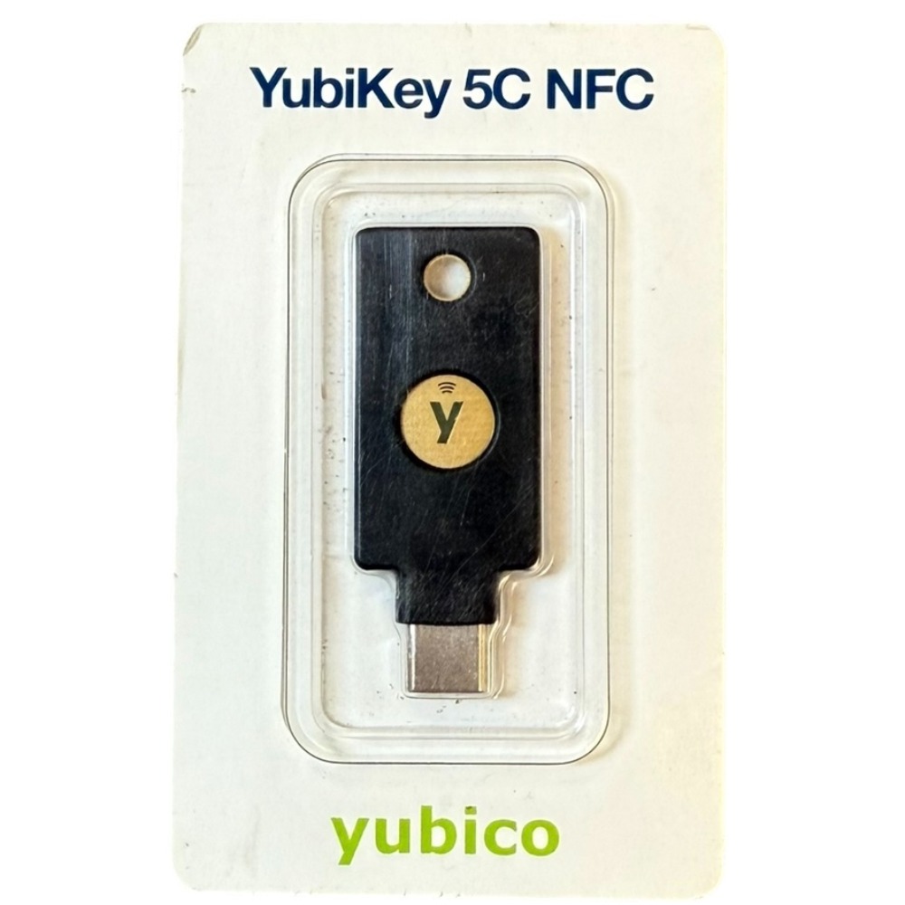 New New: YubiKey 5C NFC (Type C) - Own4Less